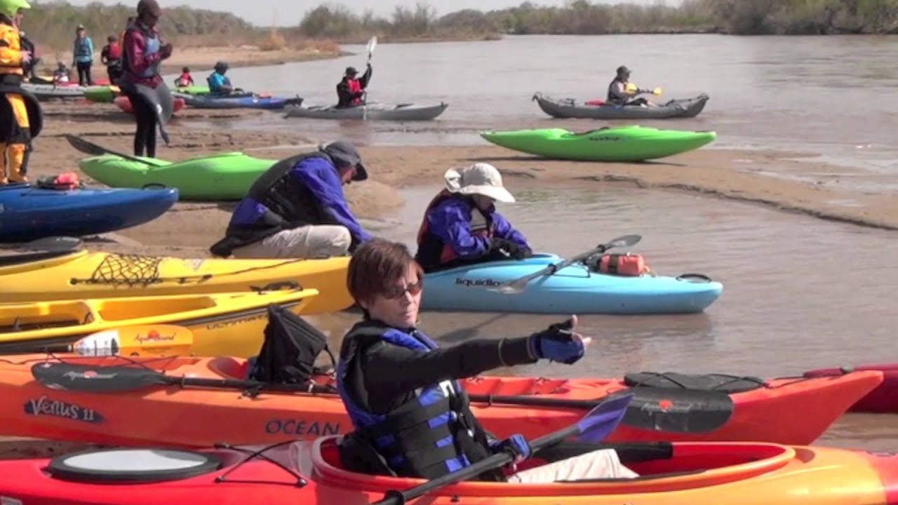 Kayaking The Rio Grande Bosque - YouTube