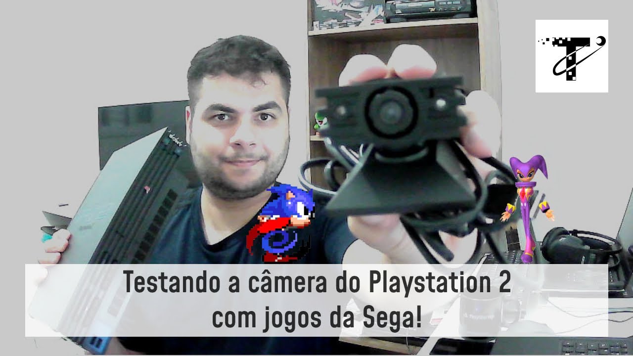 A câmera do Playstation 2 - EyeToy - YouTube