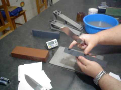 06 Como afiar sua faca ou canivete com a melhor técnica de afiação ...