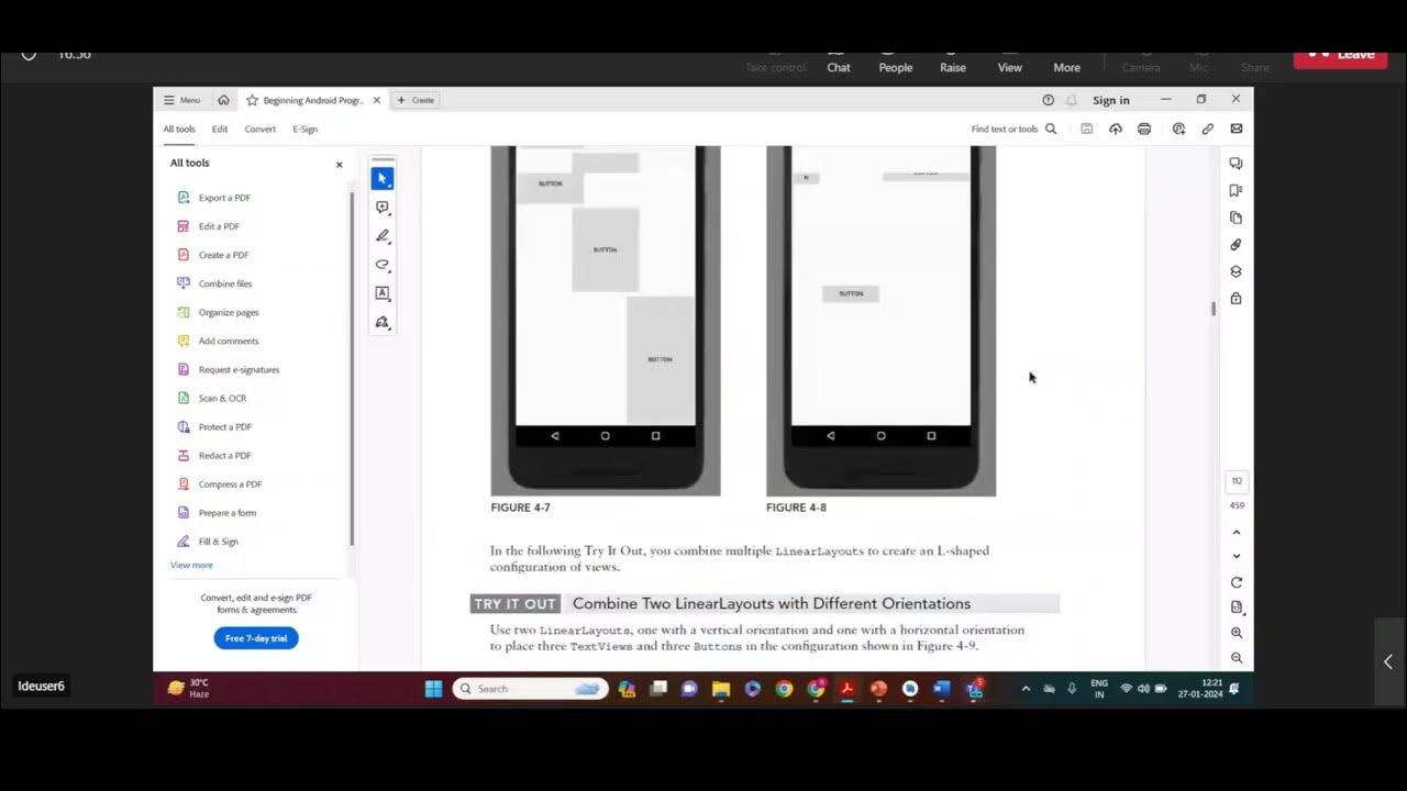 Class 1 - Mobile Application Development - MCA A22 Batch Madras University IDE PCP Class - YouTube
