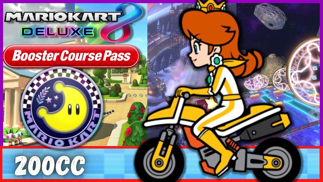 MK8 Booster Course Pass - 200cc Moon Cup | Daisy Gameplay - YouTube