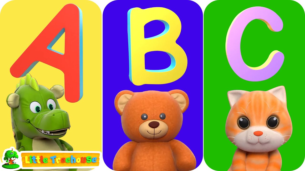 ABC Phonics Animals Song, 123 Numbers, Shapes + More Nursery Rhymes ...