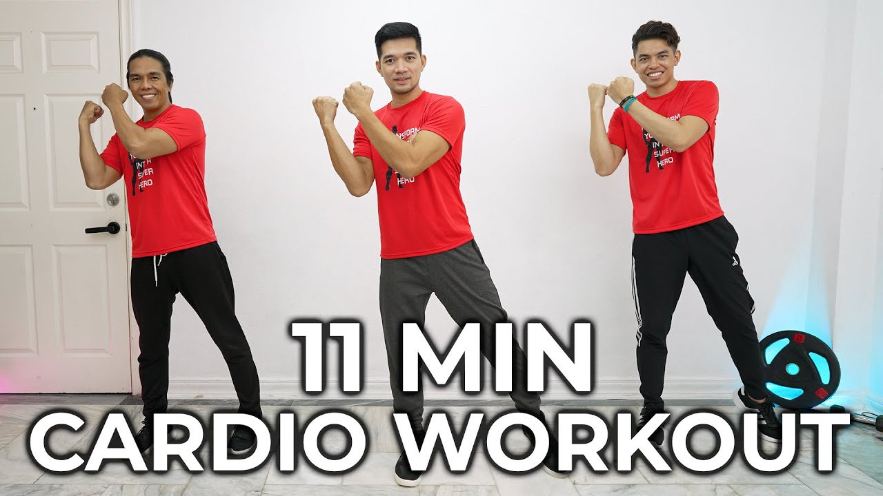EASY 11 MIN CARDIO Workout | At Home Beginner's Workout | Fitness ...