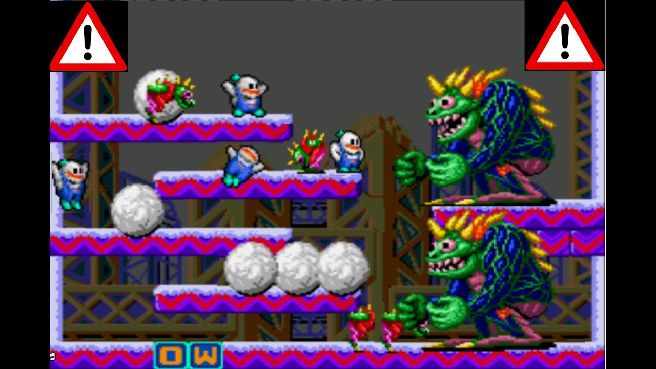 Trying to finish Snowbros | DAY 2 - YouTube