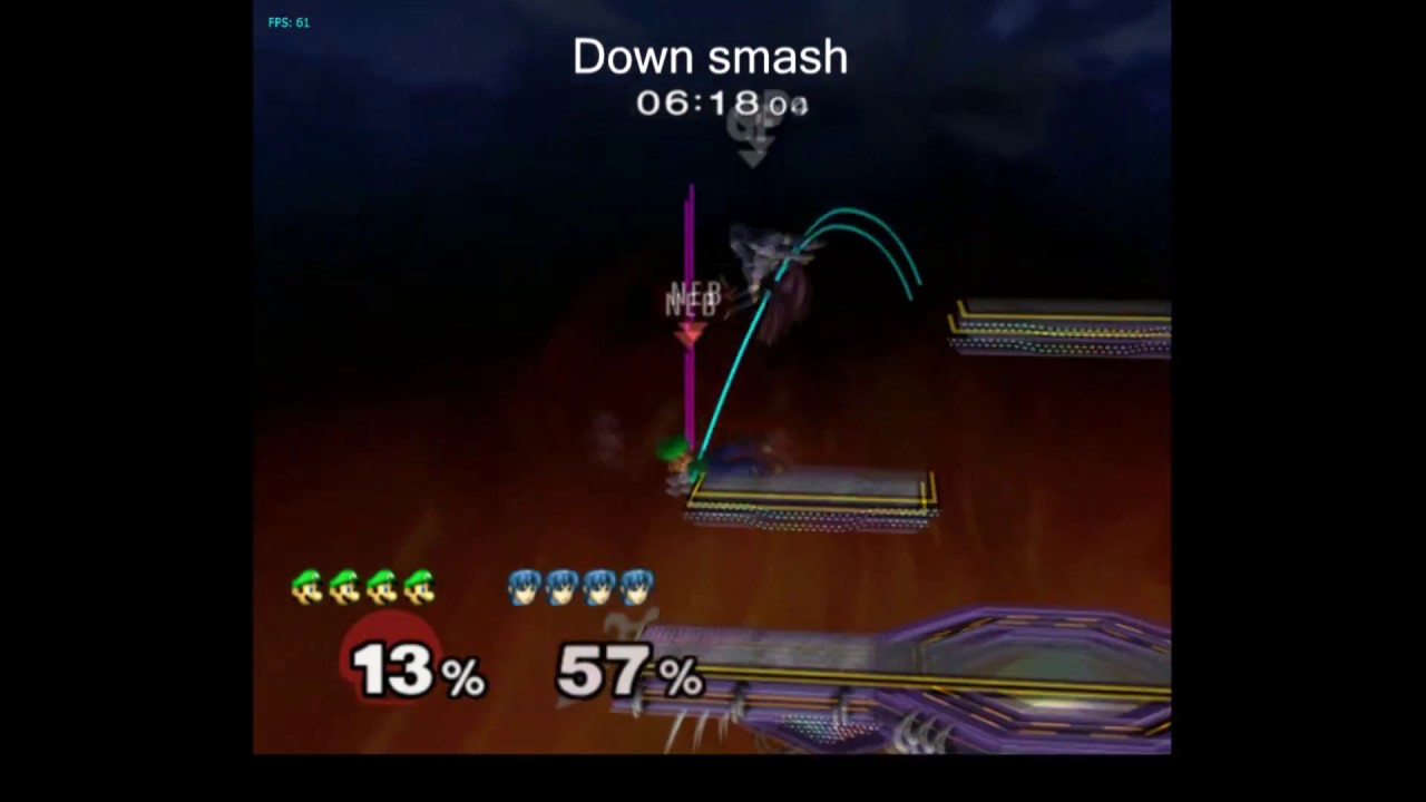 Luigi platform push off options - YouTube