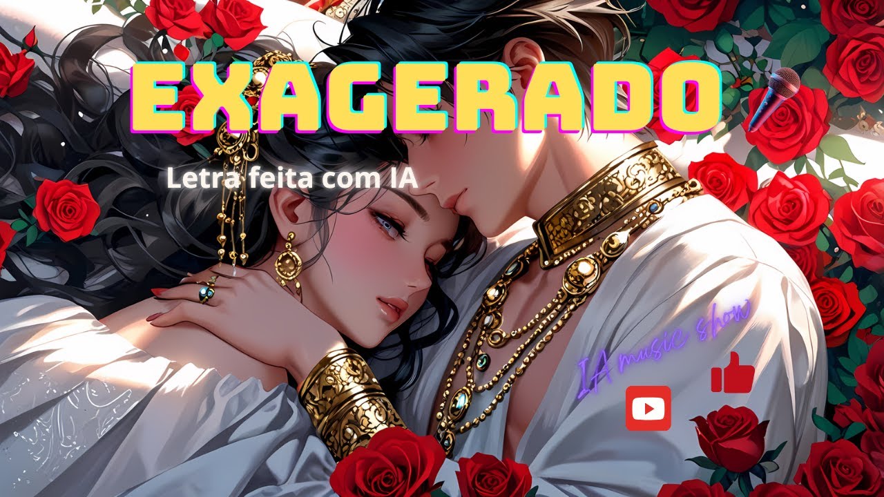 Exagerado / musica feito com IA / music made with AI - YouTube