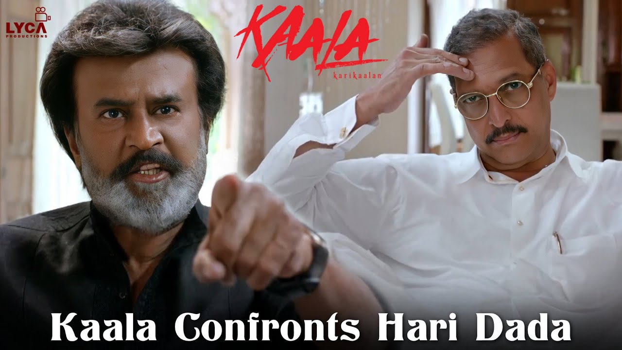 Kaala Movie Scene (Hindi) | Kaala Confronts Hari Dada | Rajinikanth ...
