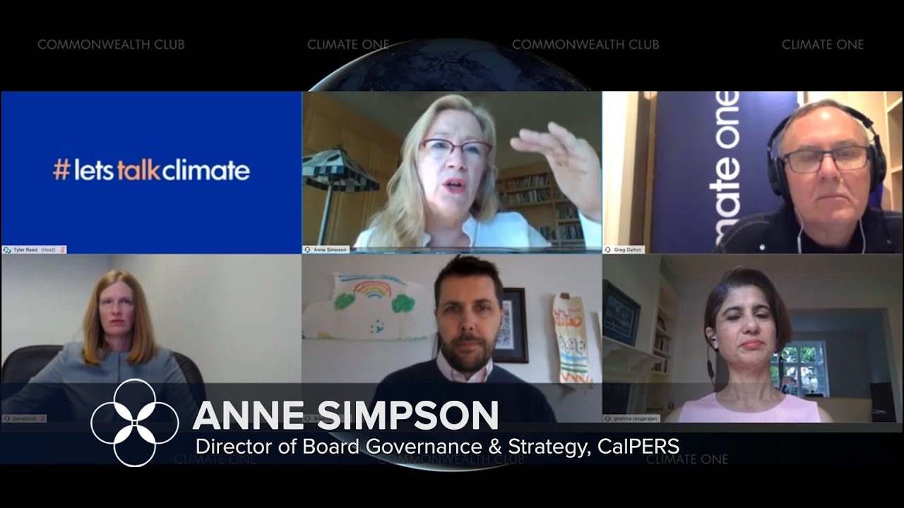 CalPERS' Anne Simpson on Balancing Portfolios and a Climate Emergency ...