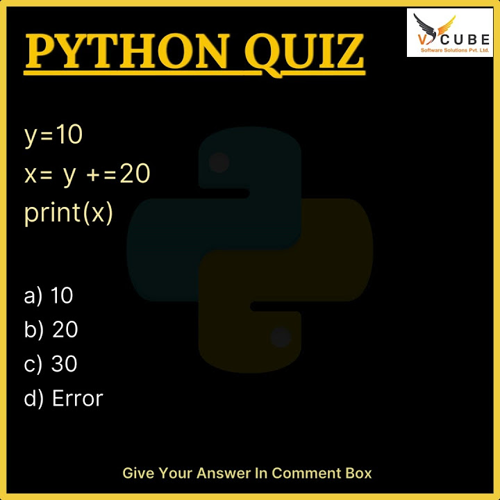 Can You Guess The Answer Of This Python Quiz ? | Python Quiz | Best ...