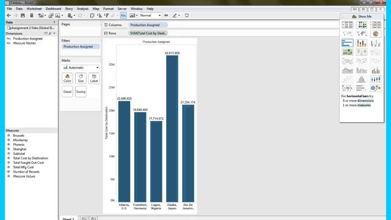 BUSI2300: Assignment 2 on Tableau - YouTube