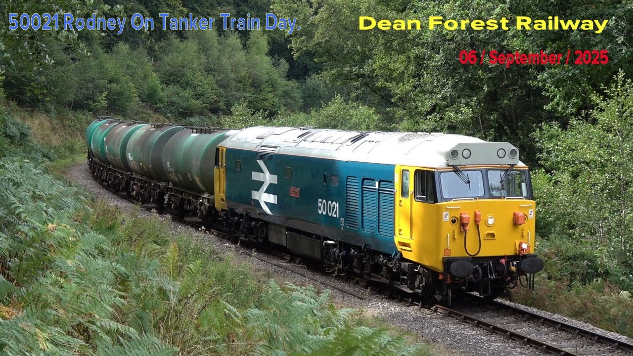 "Oil Tanker goods train Day" Featuring 50021 At the Dean Forest Railway ...