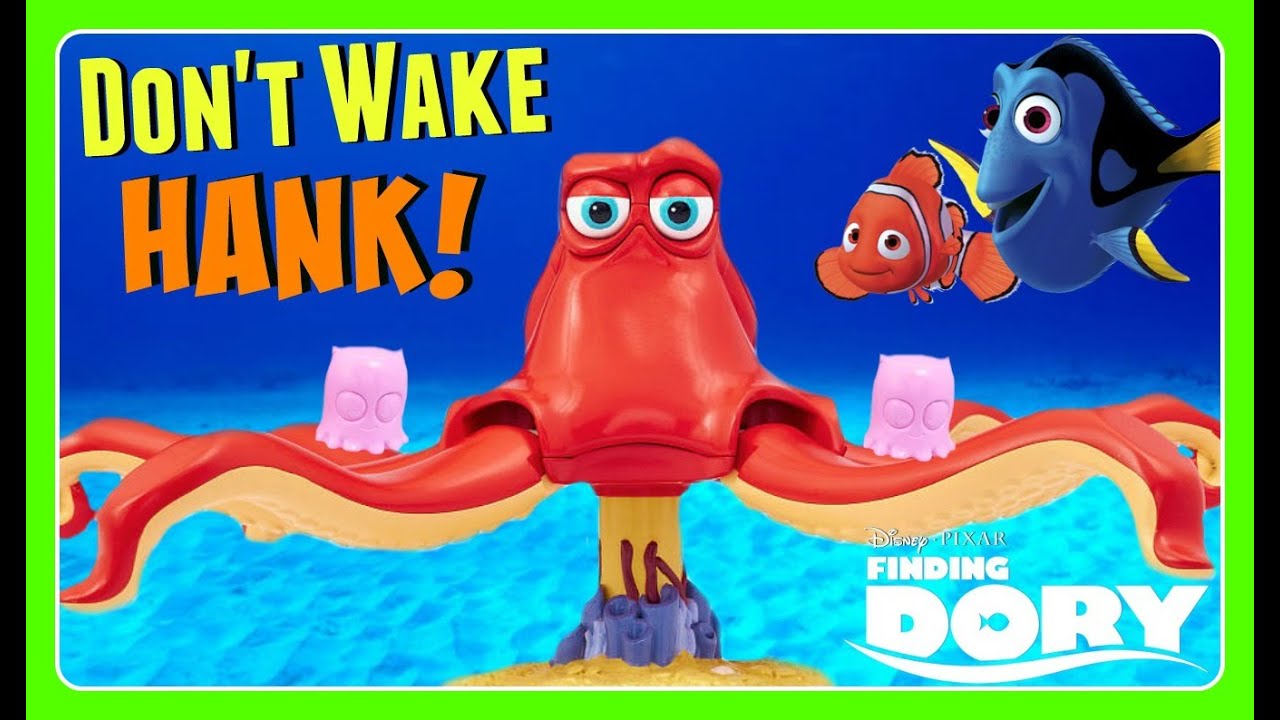 Finding Dory Don’t Wake Hank GAME! Dory & Nemo! Disney Pixar Fun Game ...