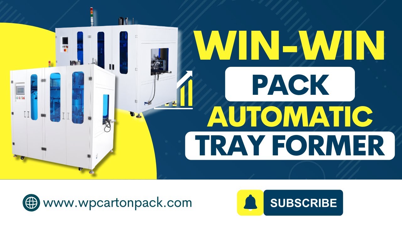 WIN-WIN PACK Automated Packaging Equipment: Tray Former Combined with ...