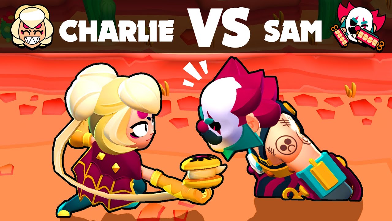 CHARLIE vs SAM | 1 vs 1 | Brawl Stars - YouTube