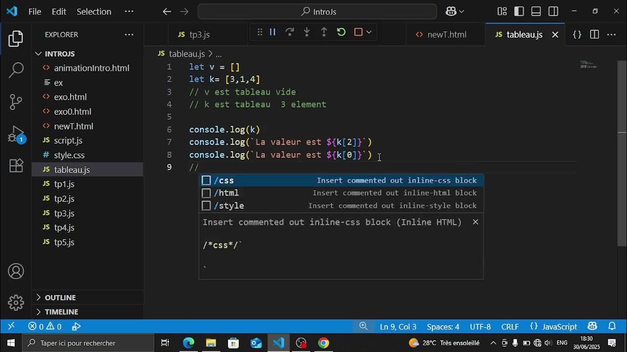 Cours Javascript - YouTube