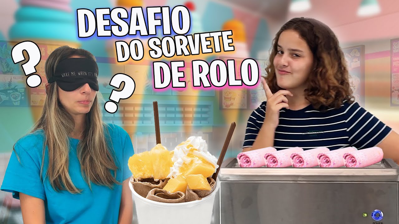 TENTE ADIVINHAR O SABOR DO SORVETE DE ROLO COM ⁠@FamilyFun5 - YouTube