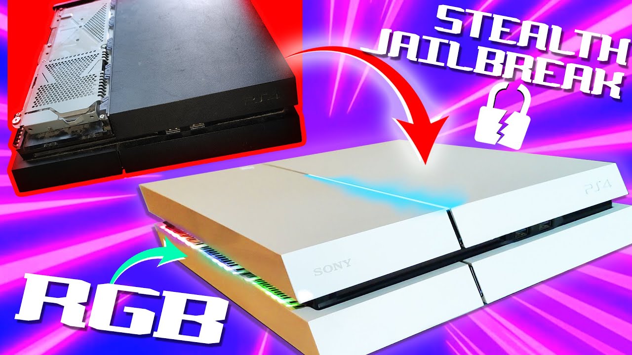 Restoring and Modding a $40 JUNK PS4 (RGB + Automatic 9.00 Jailbreak ...