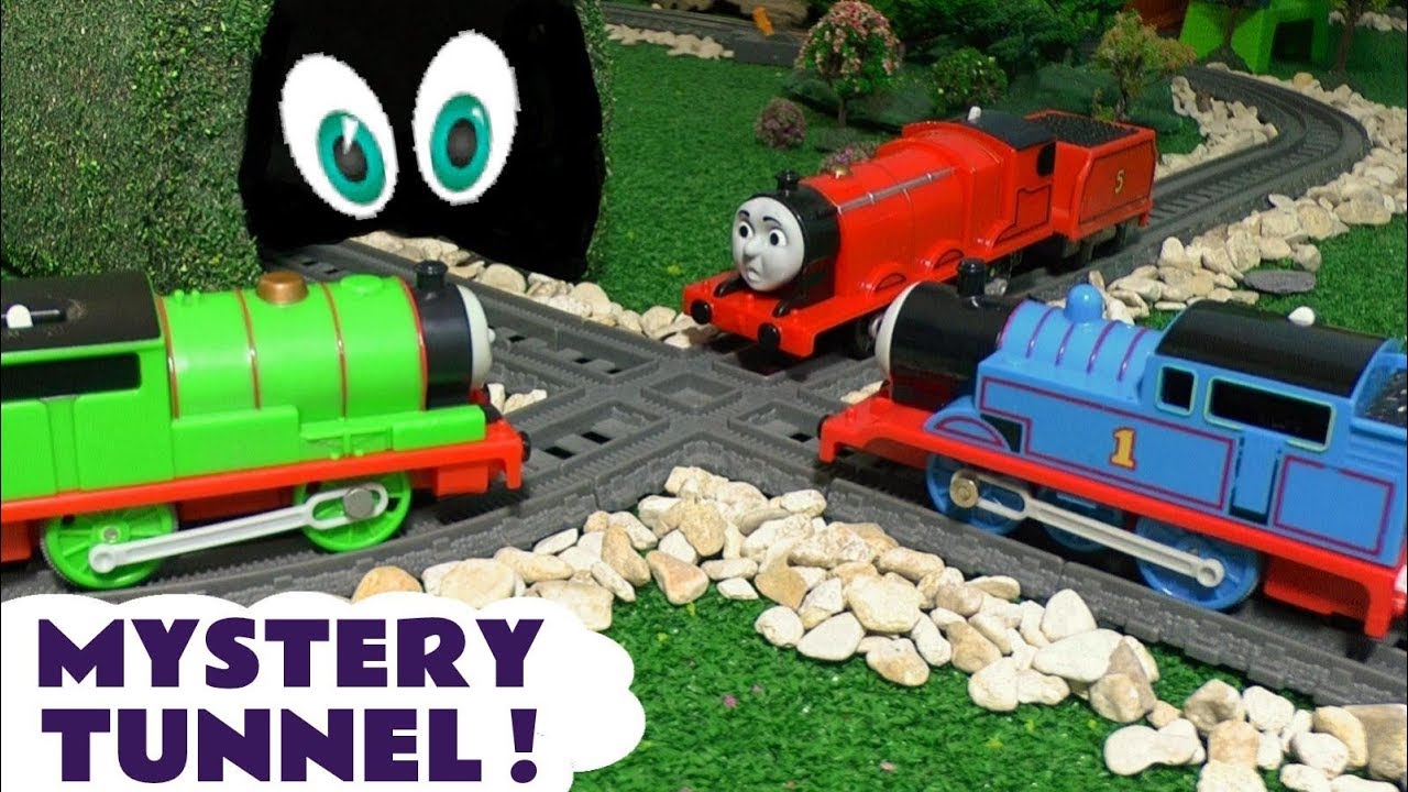 Thomas and Friends Toy Trains Mystery Tunnel Stories - YouTube