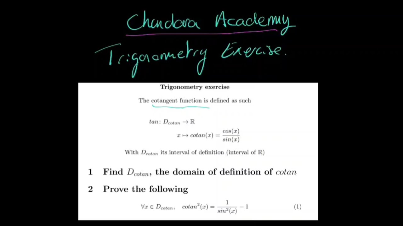 What Is The Cotangent Function Exercise GRADE 11 YouTube what-is-the-cotangent-function-exercise-grade-11-youtube