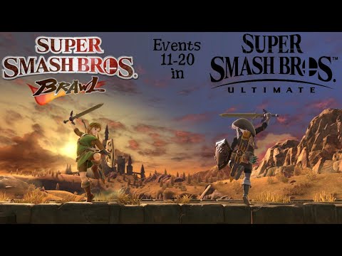 SSBB Events 11-20 in Smash Ultimate - YouTube