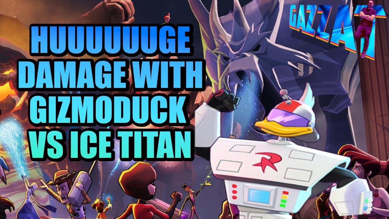 5m Damage with GizmoDuck vs Ice Titan! | Disney Sorcerer's Arena - YouTube