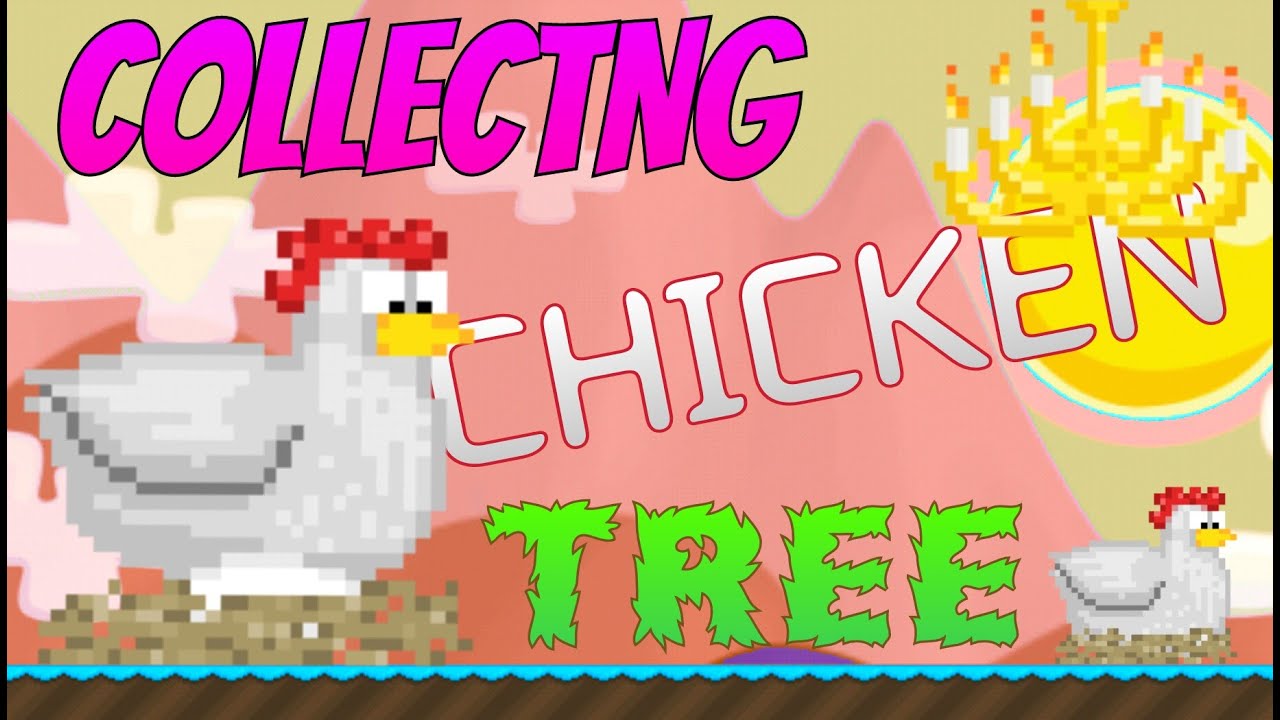 Growtopia - Collecting Chicken Tree - YouTube