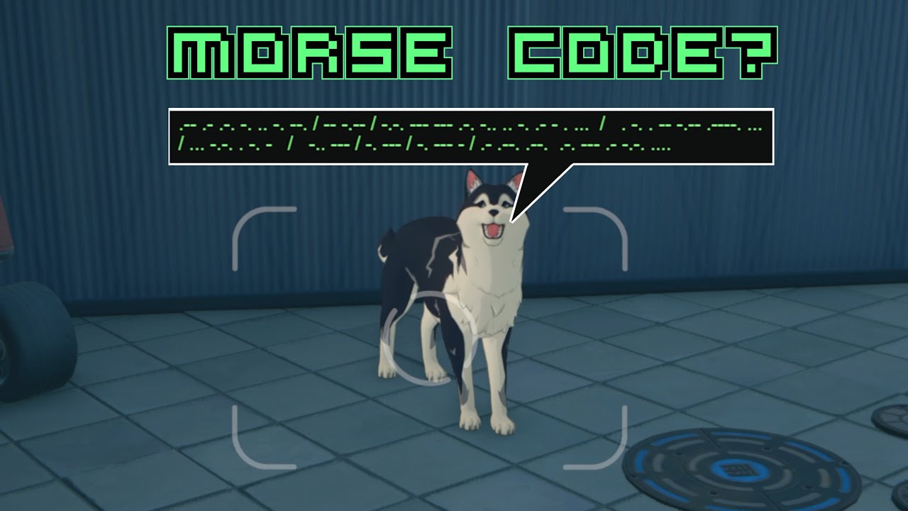 What does the dog say with these Morse Code? | Zenless Zone Zero - YouTube