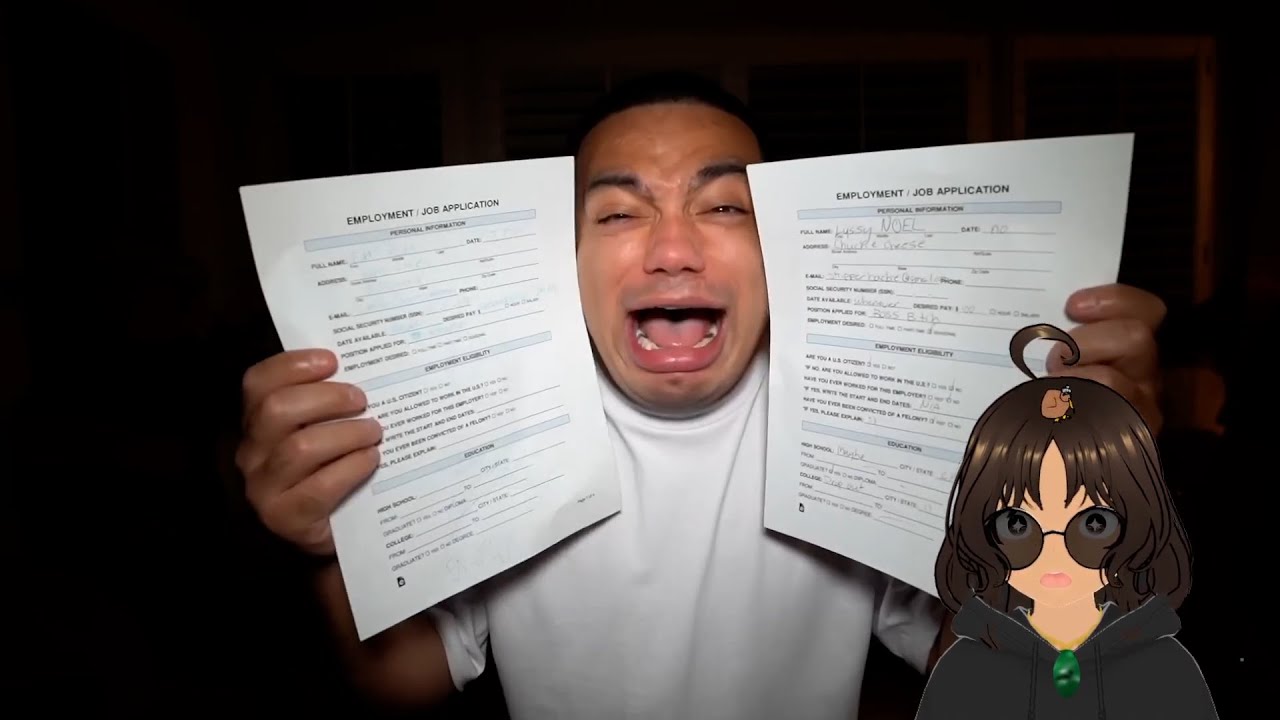 [Māori Vtuber reacts] DO NOT FILL OUT JOB APPLICATION AT 3AM!! (SCARY ...
