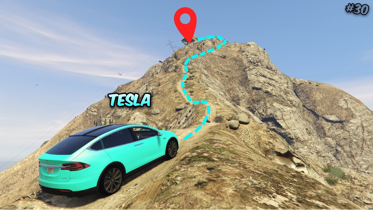 SUBÍ la MONTAÑA MAS GRANDE con el TESLA MODEL X #30 - YouTube