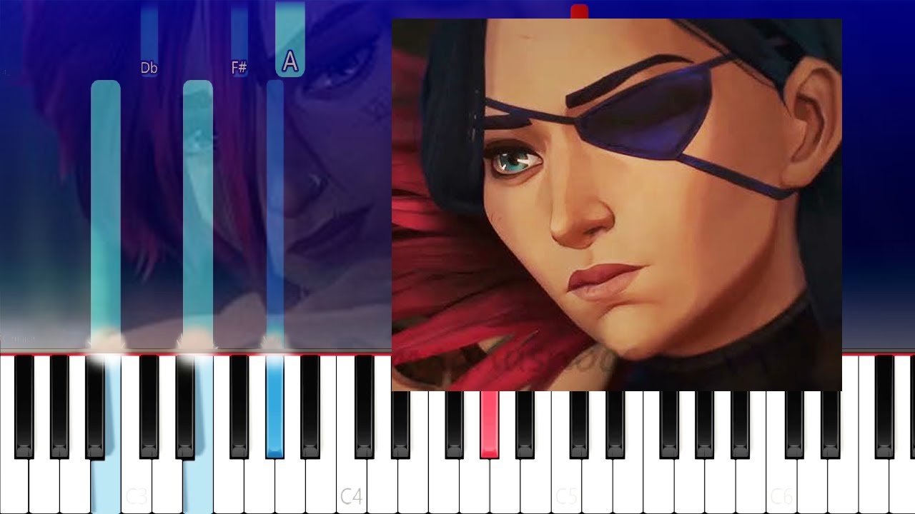 Arcane Season 2 - King Princess - Fantastic (Piano Tutorial) - YouTube