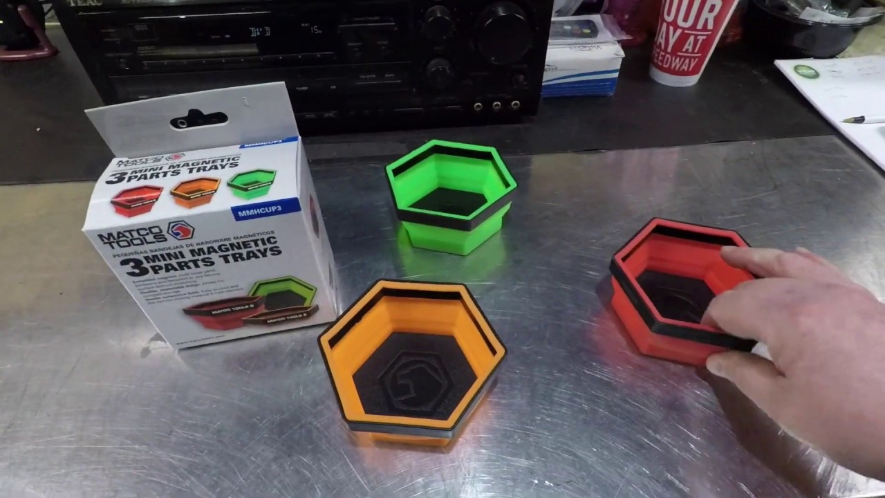 MATCO TOOLS Mini Magnetic Parts Tray review - YouTube