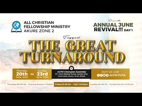 THE GREAT TURN AROUND II DAY 2 - YouTube
