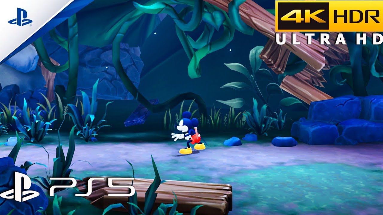 Disney Epic Mickey: Rebrushed (PS5) 4K 60FPS HDR Gameplay - YouTube