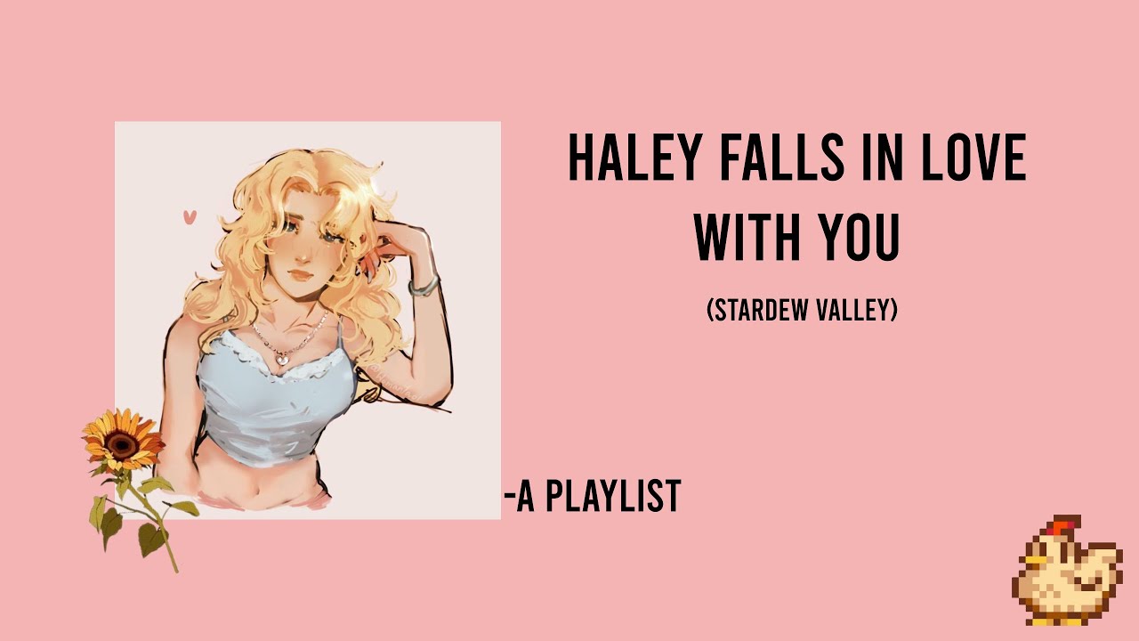 Haley falls in love with you || A Stardew Valley wlw playlist - YouTube