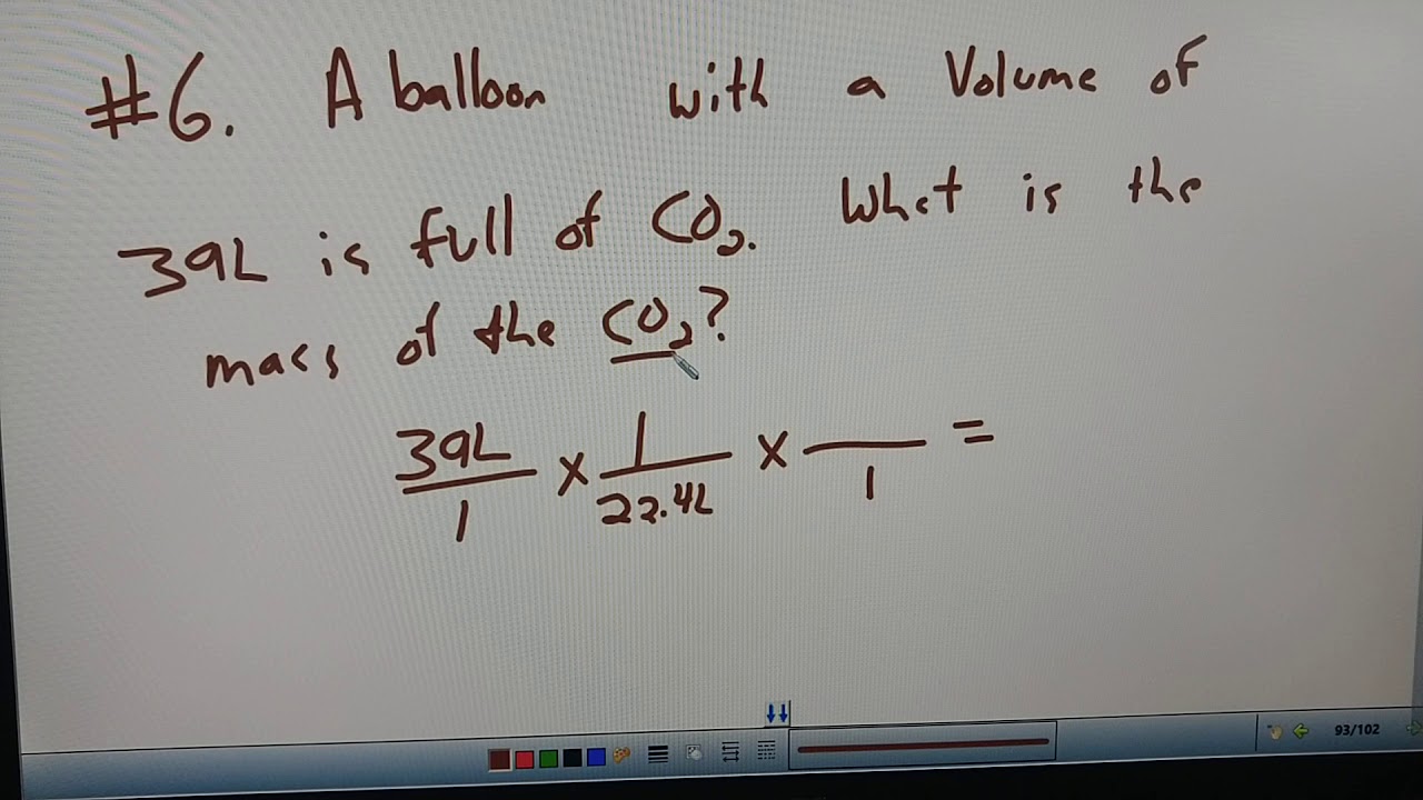 2-Step mole problems learning to solve problems with volume mass and ...