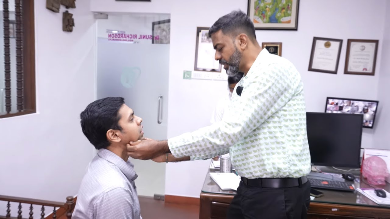 Consultation to Correct His Asymmetric Jaw | Initial Procedure of ...