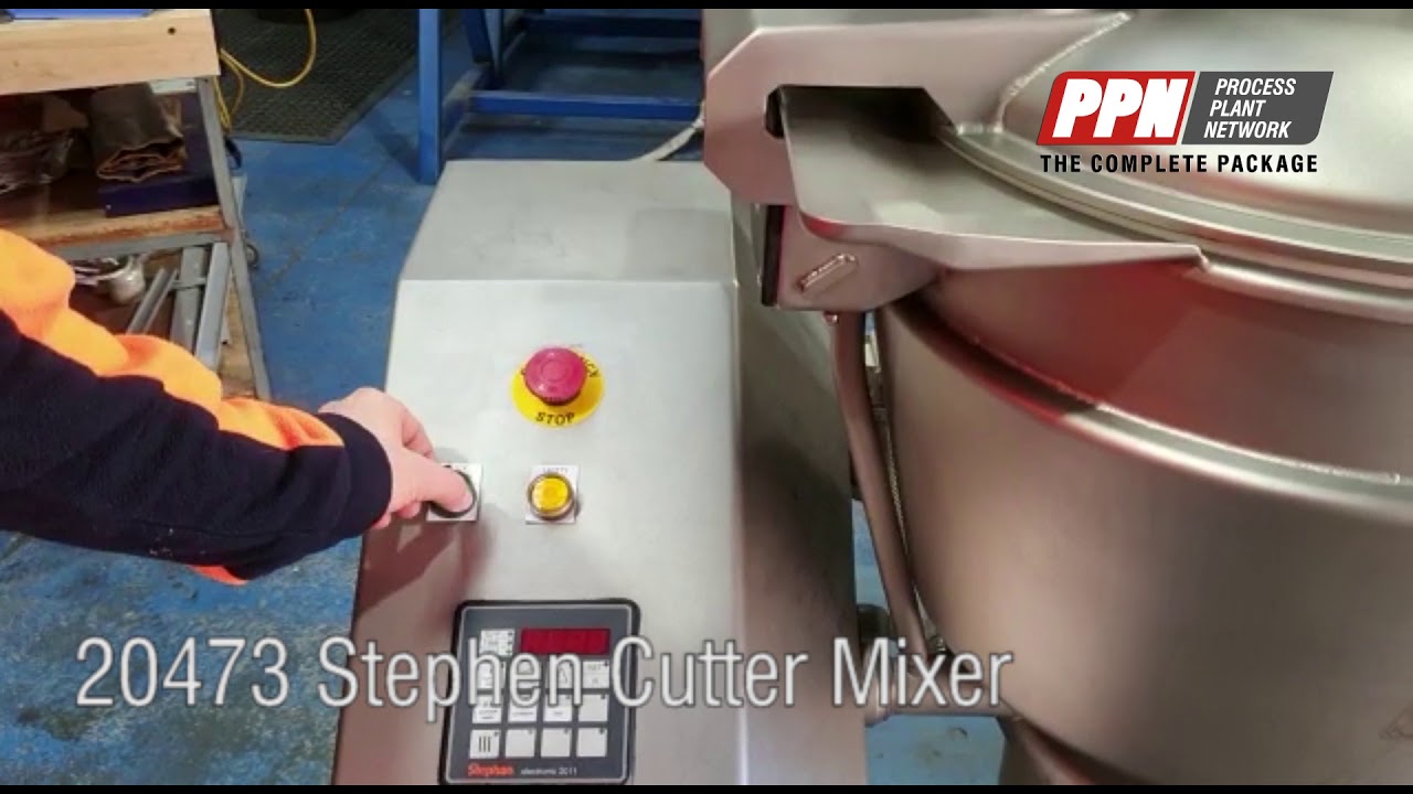 Stephan Cutter Mixer UM-60E [20473] - YouTube