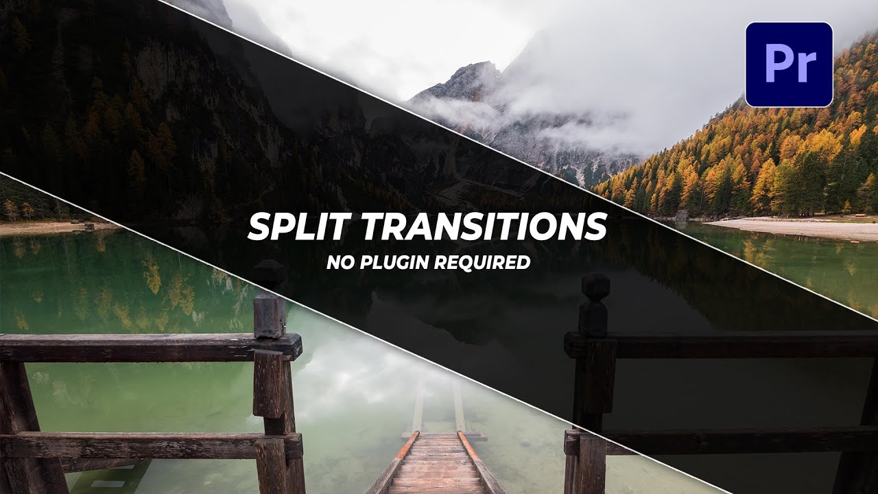 Make Split/Slice Transitions in Premiere Pro - NO PLUGINS - YouTube