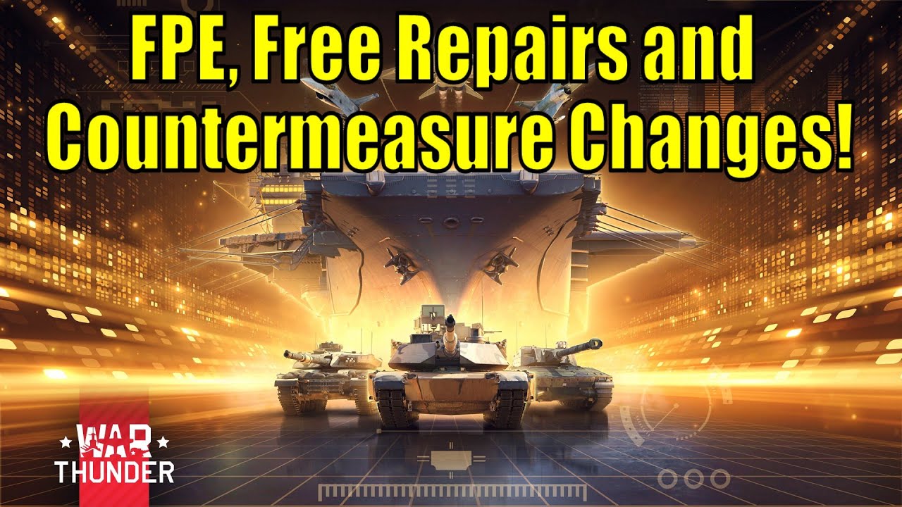 War Thunder: Free FPE, Free Parts (Sort Of), Stock Flares and Air Map ...