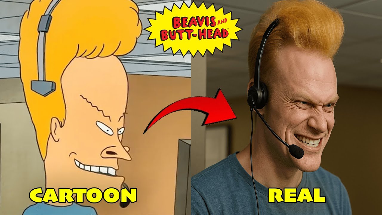 Beavis and Butt-Head Characters In Real Life - YouTube