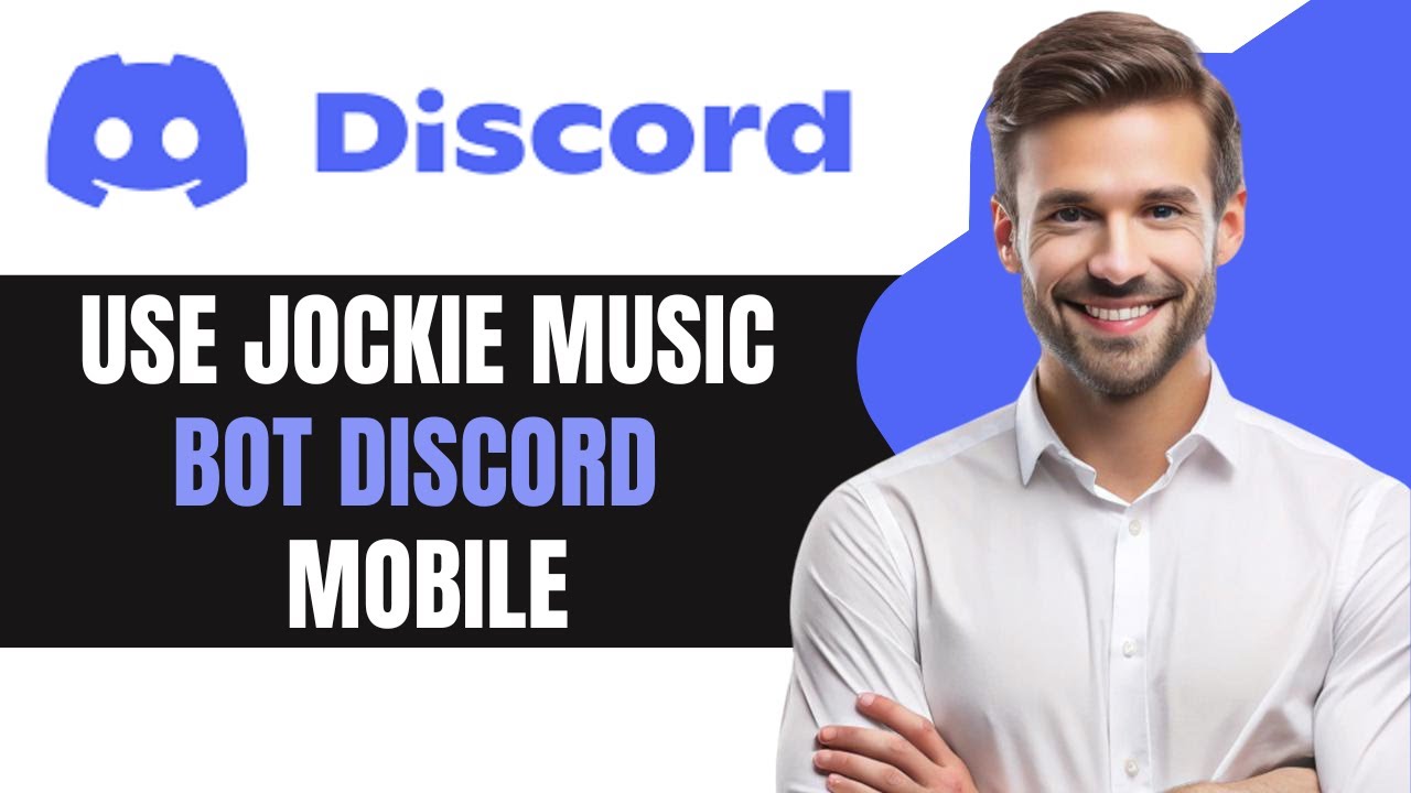 How to Use jockie Music Bot Discord Mobile - YouTube