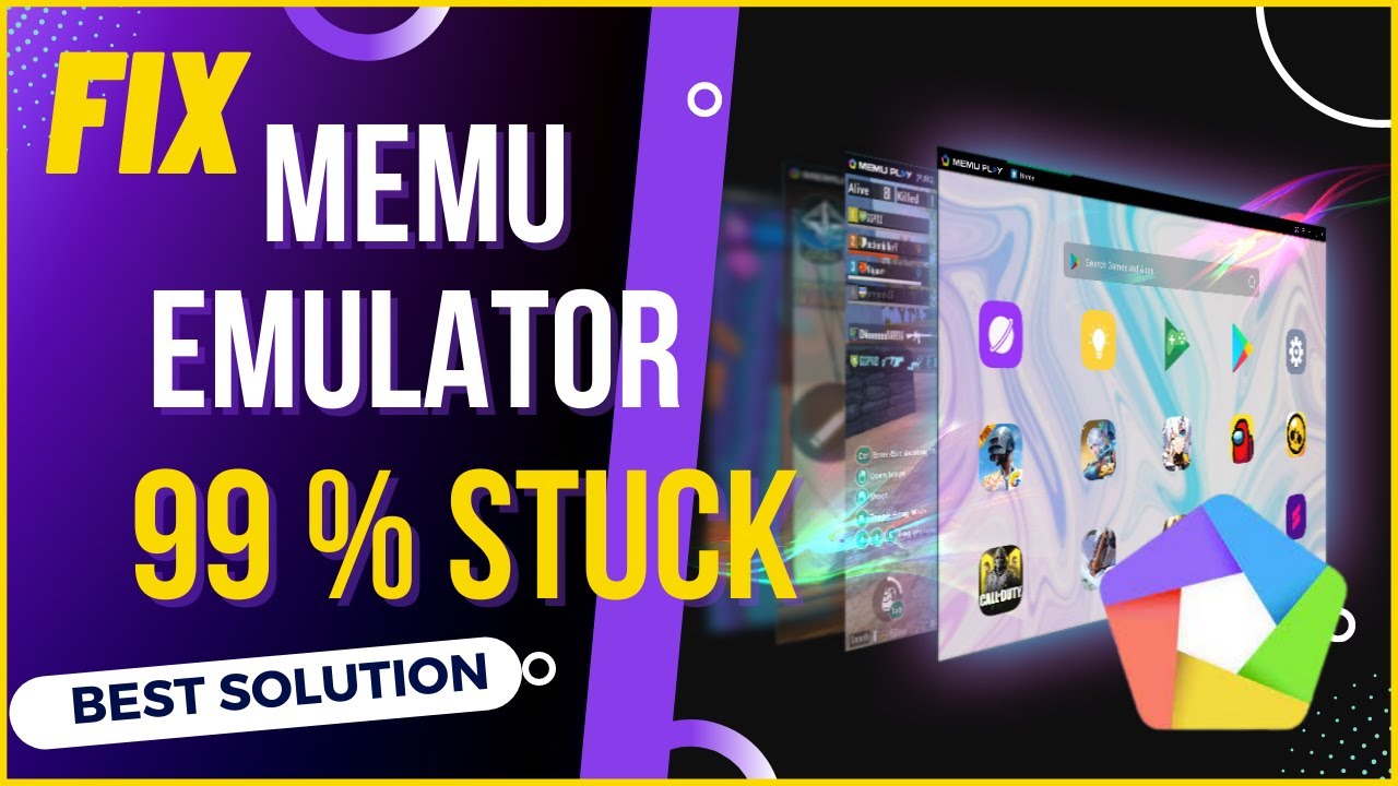 Memu Emulator 99% Problem Fixed _ Problems Solved - YouTube