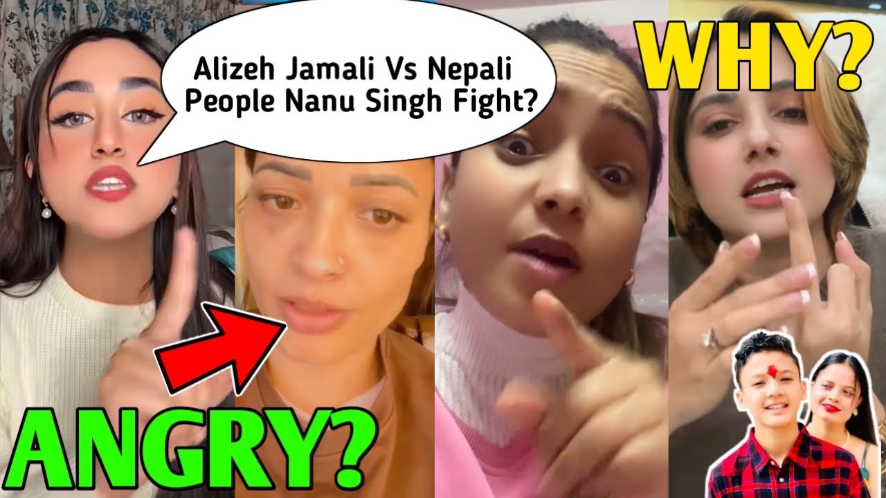 Alizeh Jamali Vs Nepali People Angry Reply Controversy🤬-Nanu Singh ...