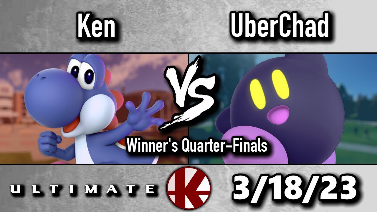 Ken (Yoshi/Pac-Man) vs. UberChad (Incineroar/Kirby) - Winner's Quarter ...