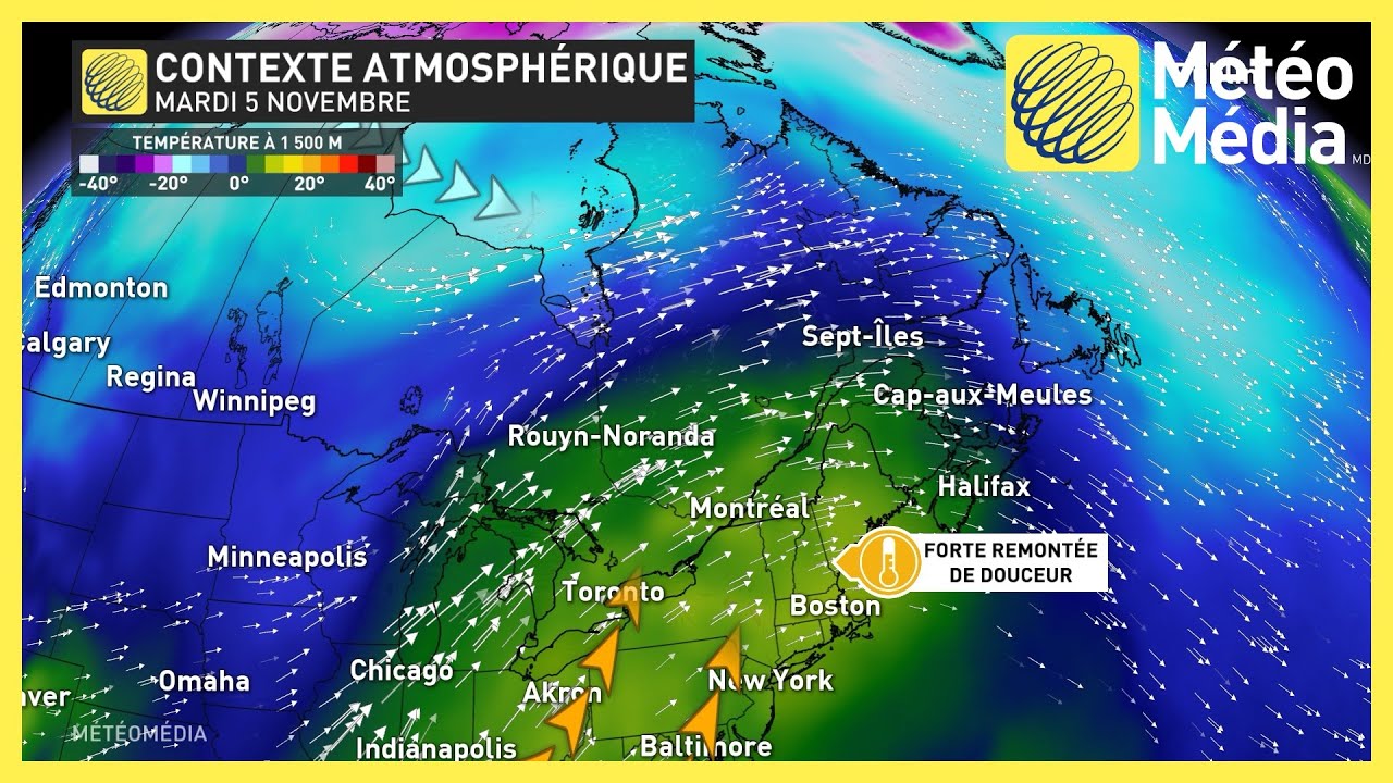 Quatre saisons cette semaine au Québec - Prévisions Météo de la semaine ...
