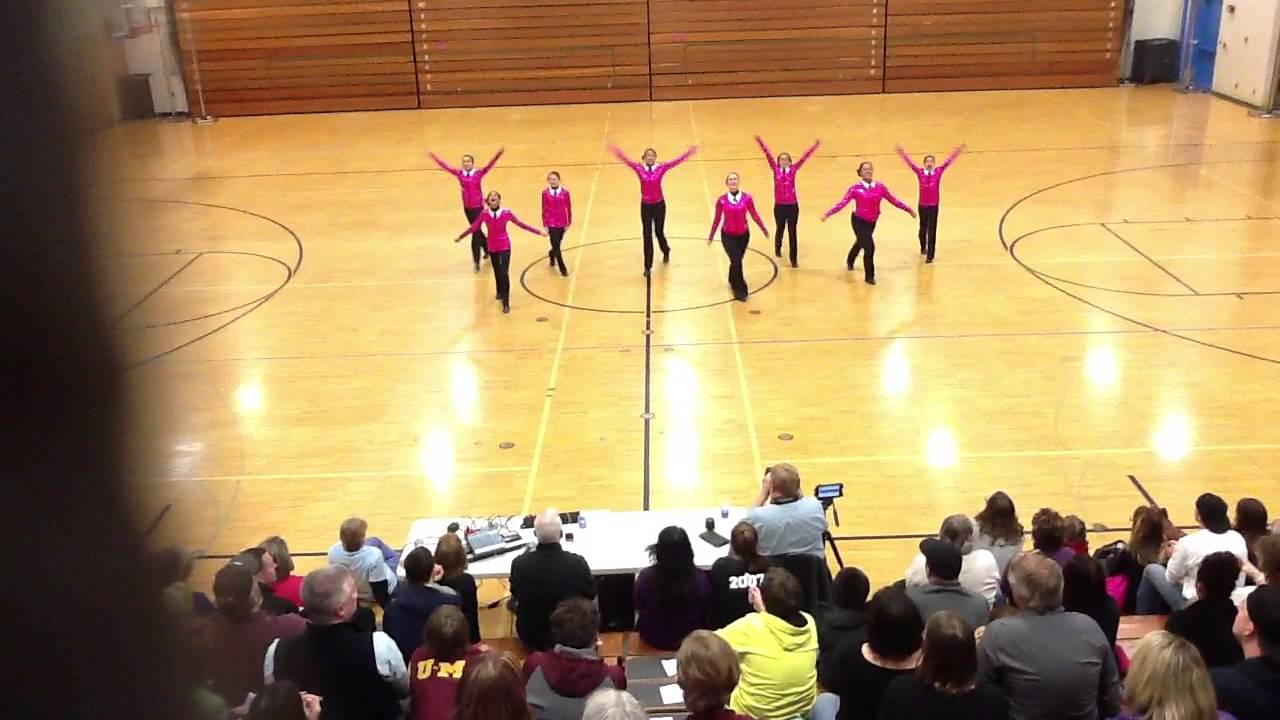 Roseville Raiderettes JV Kick at Raiderettes Show 2015 - YouTube
