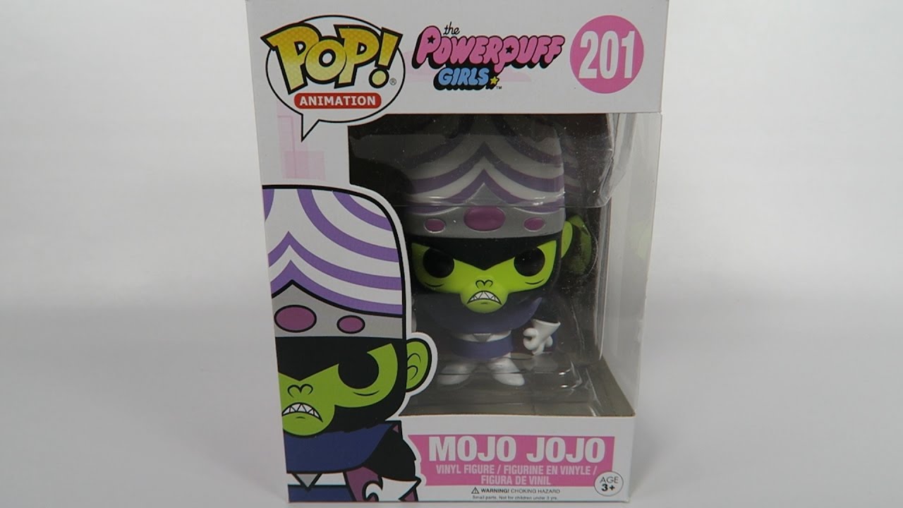 Funko Pop Vinyl The Power Puff Girls Mojo Jojo Unboxing - YouTube