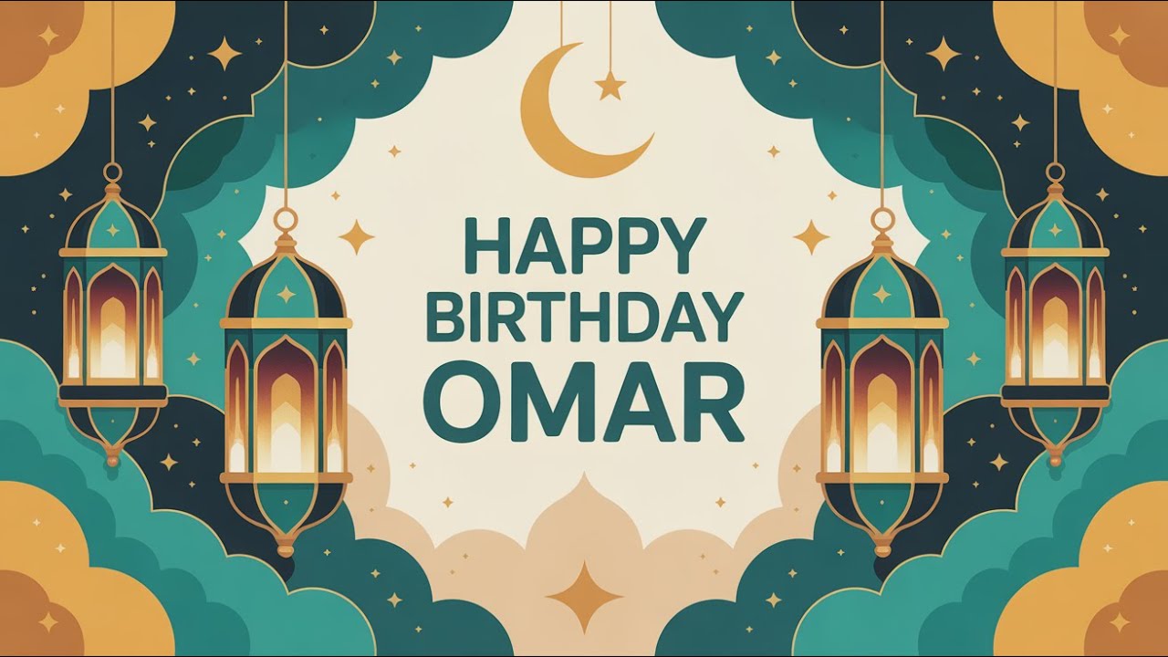 Omar Birthday Song Nasheed Happy v1 - YouTube