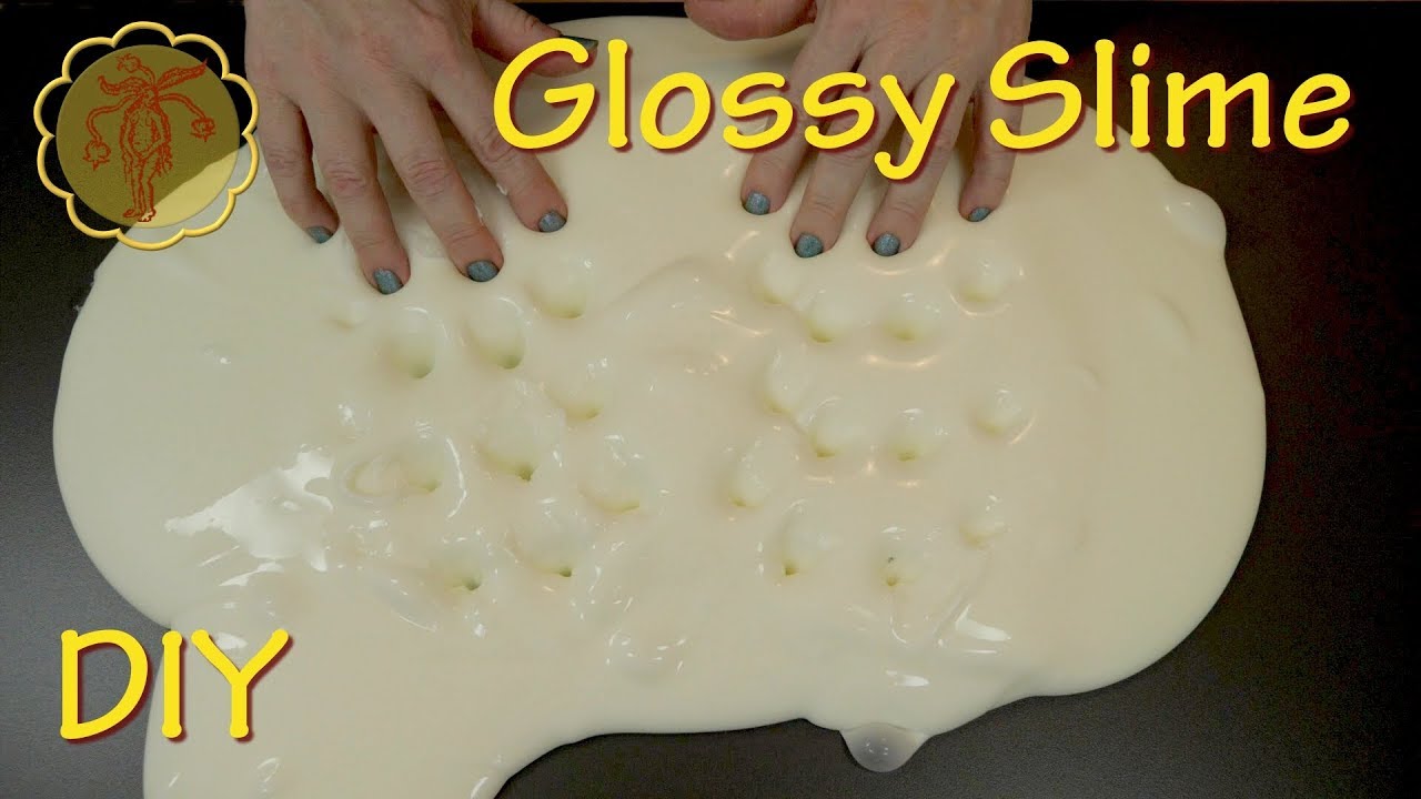Slime: Glossy-Slime DIY - YouTube