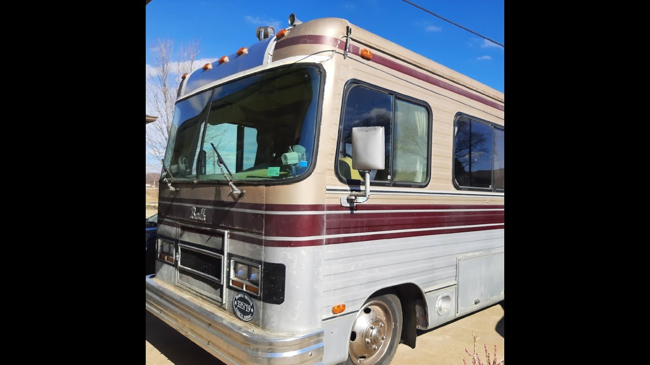 1984 Barth RV Motorhome - YouTube